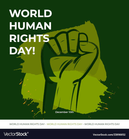 10th December is celebrated as World Human Rights Day globally ...